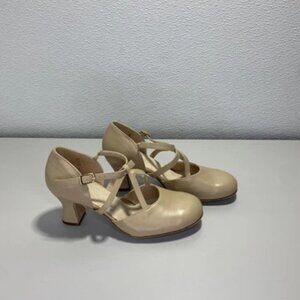 Laduca | Shoes | New La Duca Elizabeth Beige Pump Leather Tan Comfort ...